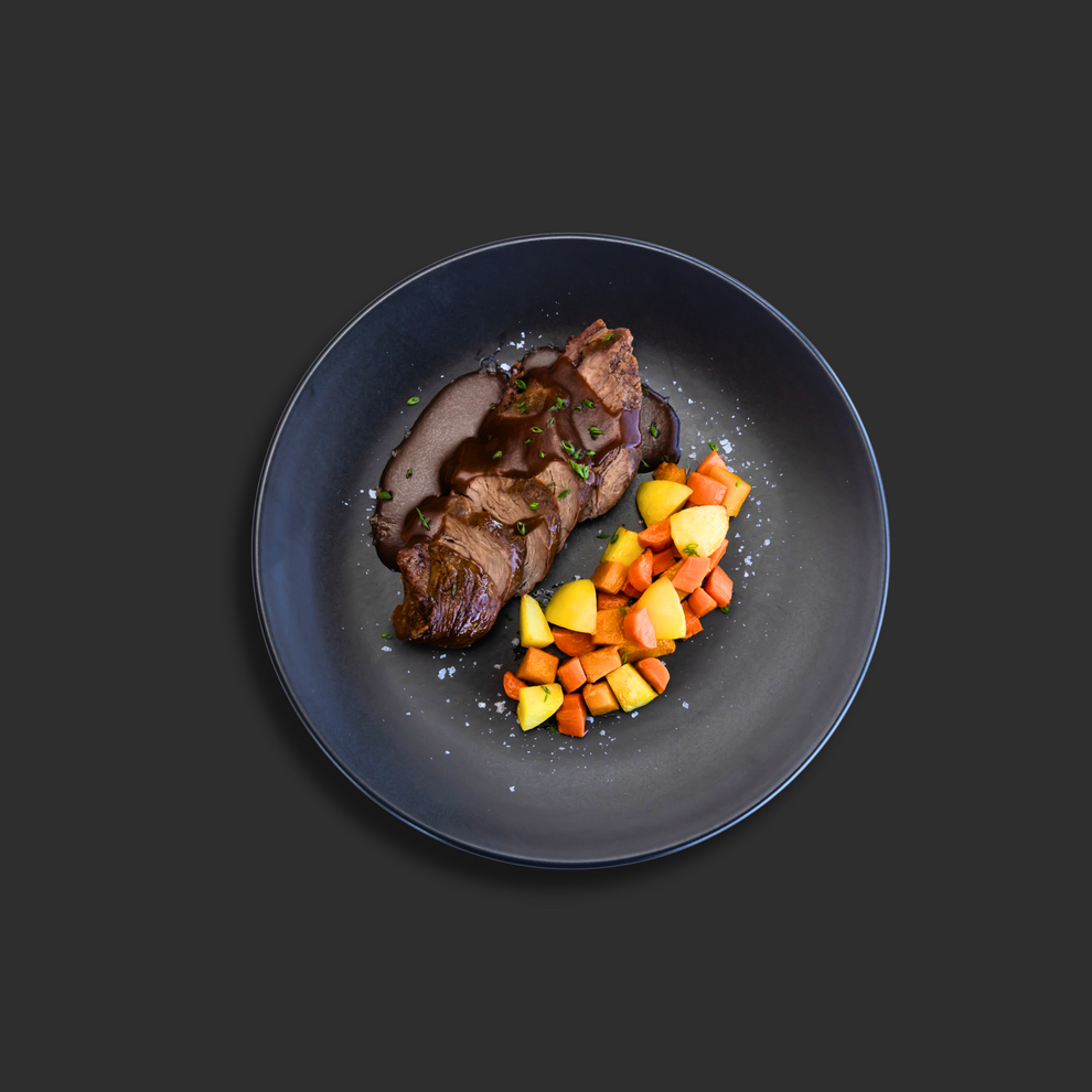 Eye Fillet with Red Wine Jus | Gourmet Ready Meal – XChef – XCHEF